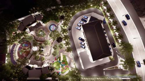 Outdoor Cafe – 3D Design